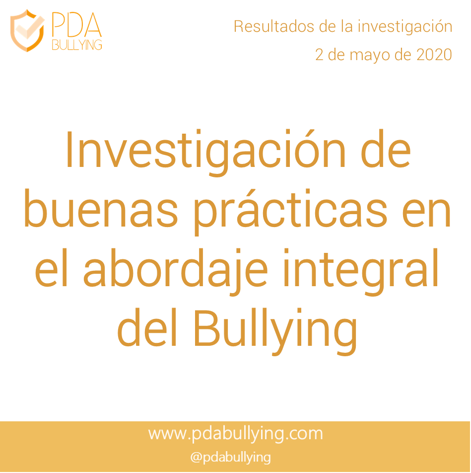 PDA Bullying | Prevención, detección y actuación ante el acoso entre ...